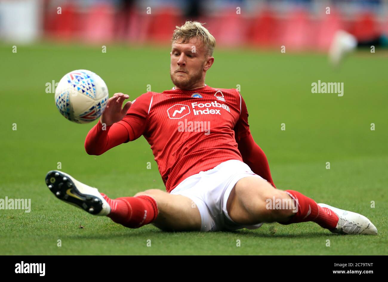 Nottingham Forest's Joe Worrall during the Sky Bet Championship match ...