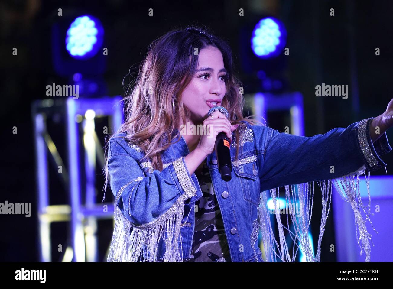 Singer Ally Brooke Post Match Concert Presented by Pepsi at Exploria ...