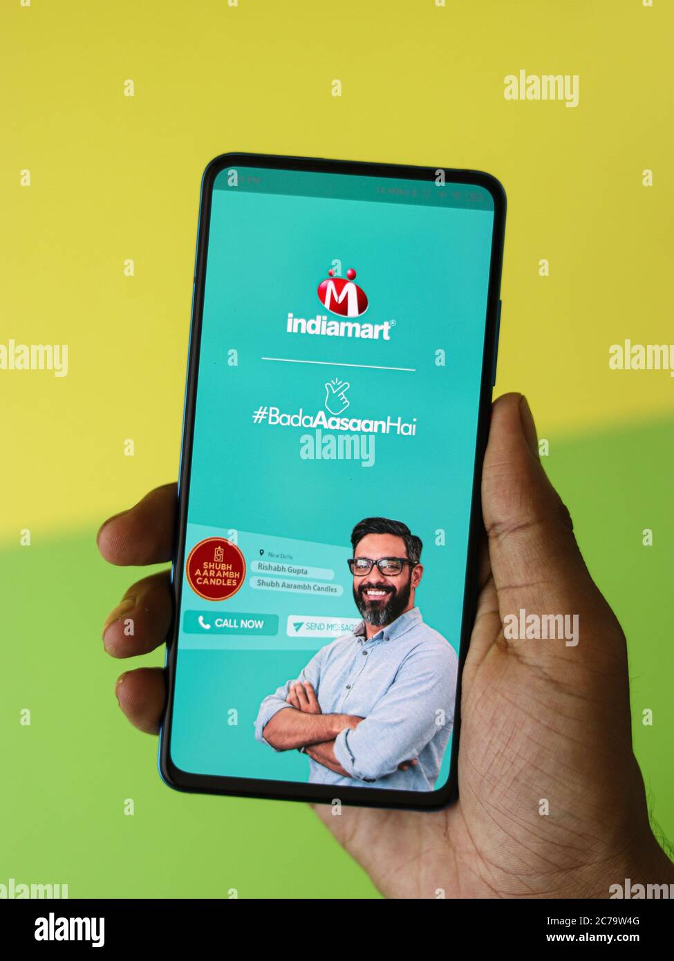 Indiamart logo hi-res stock photography and images - Alamy