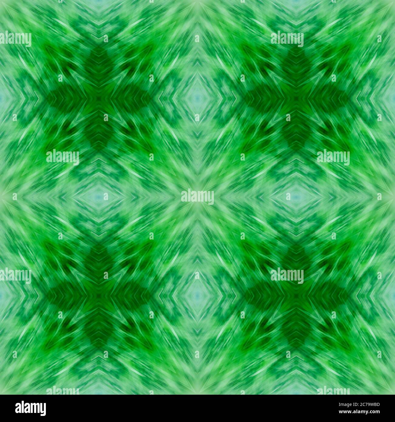 Computer graphics, illustration - a square pattern, kaleidoscope in ...