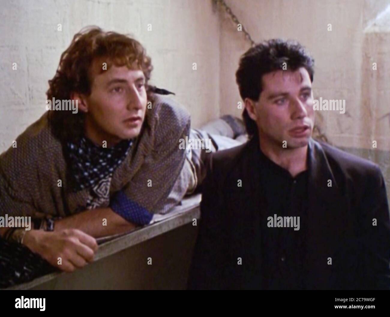 USA. John Travolta and Arye Gross in a scene from ©Paramount Pictures ...