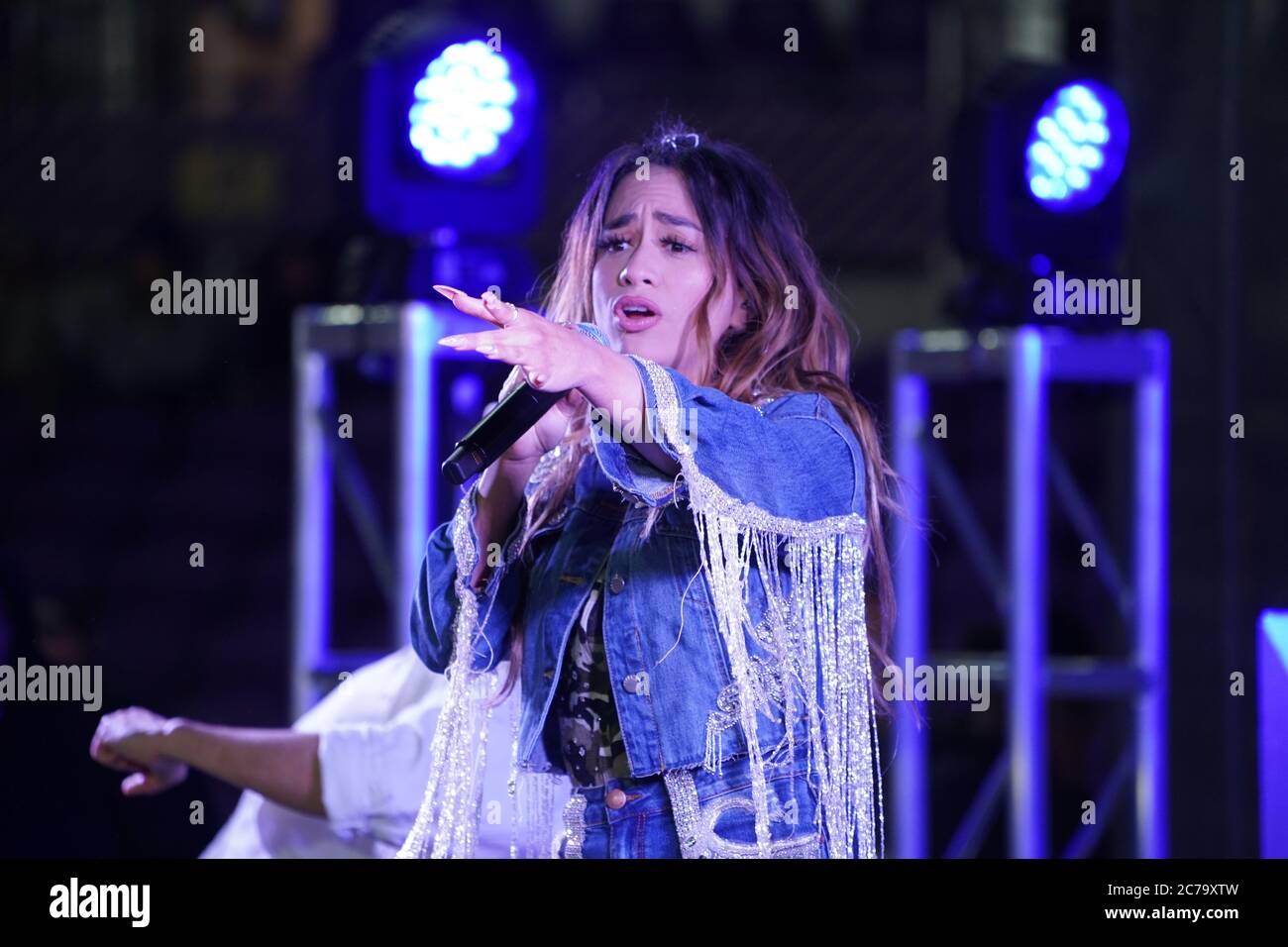Singer Ally Brooke Post Match Concert Presented by Pepsi at Exploria ...