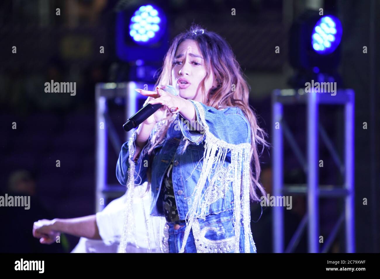 Singer Ally Brooke Post Match Concert Presented by Pepsi at Exploria ...
