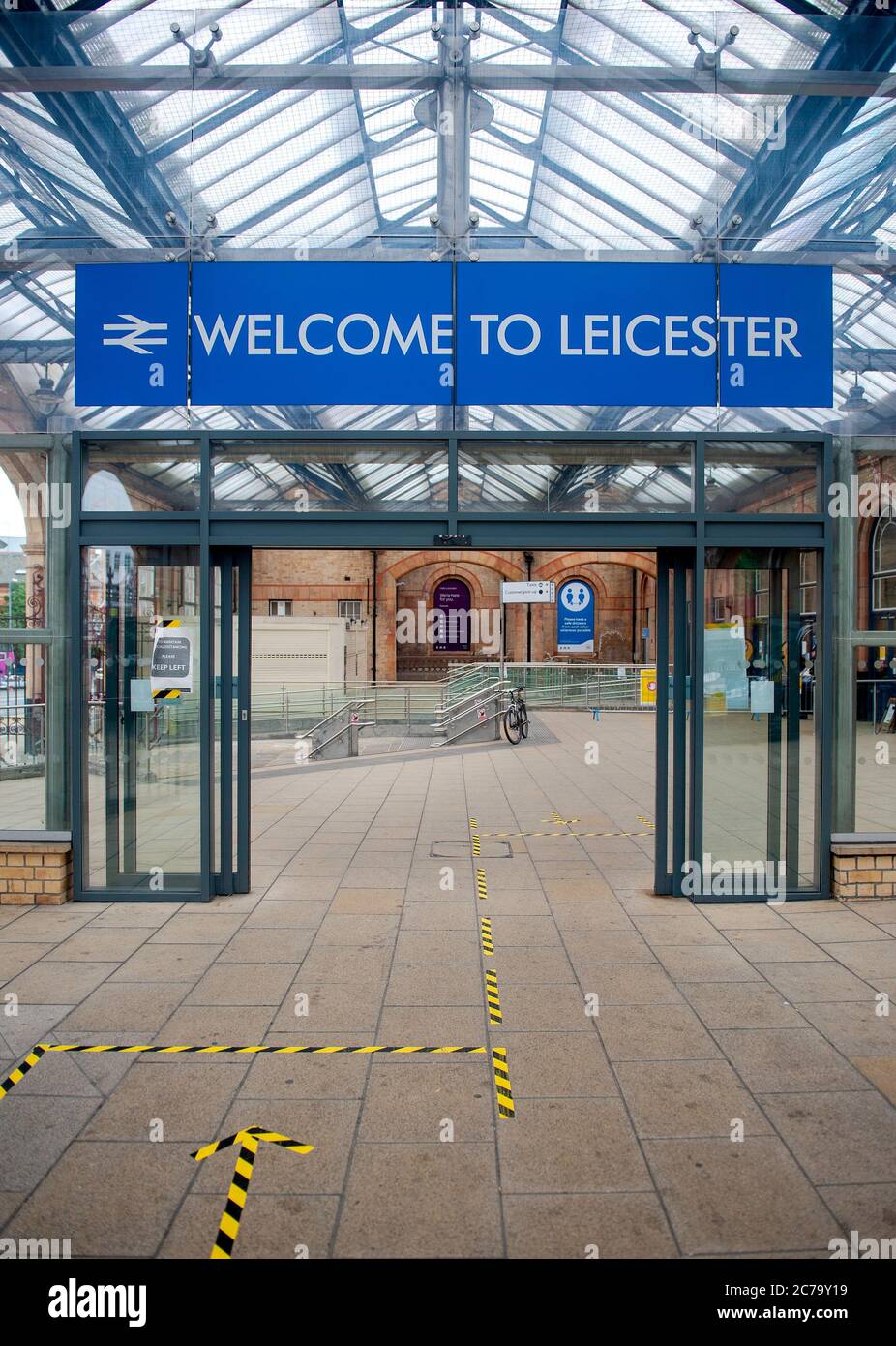 Leicester City during extended lockdown due to Coronavirus Covid-19 ...