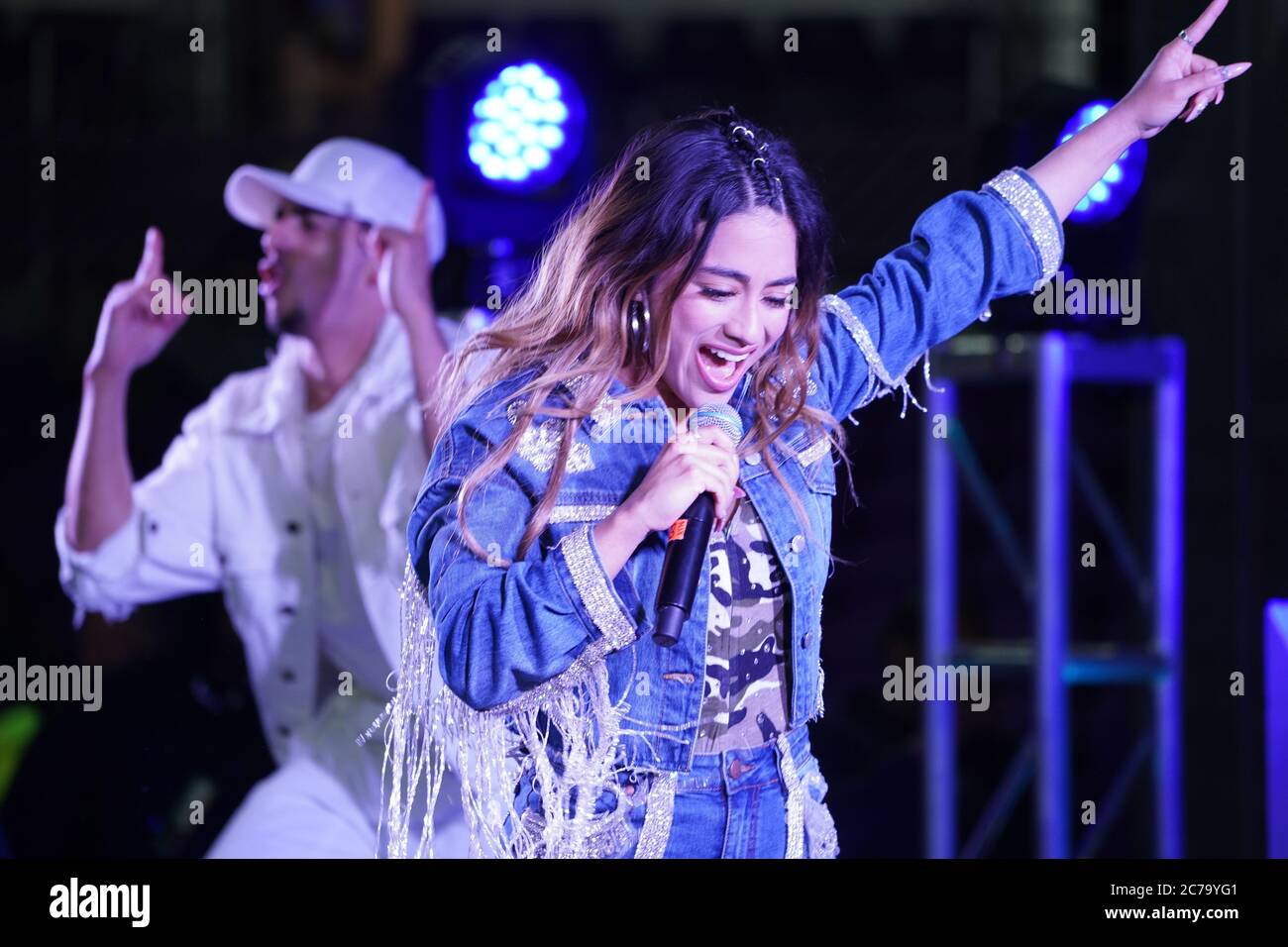 Singer Ally Brooke Post Match Concert Presented by Pepsi at Exploria ...