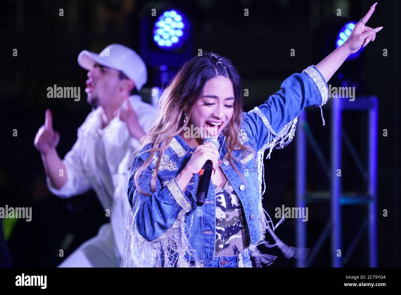 Singer Ally Brooke Post Match Concert Presented by Pepsi at Exploria ...