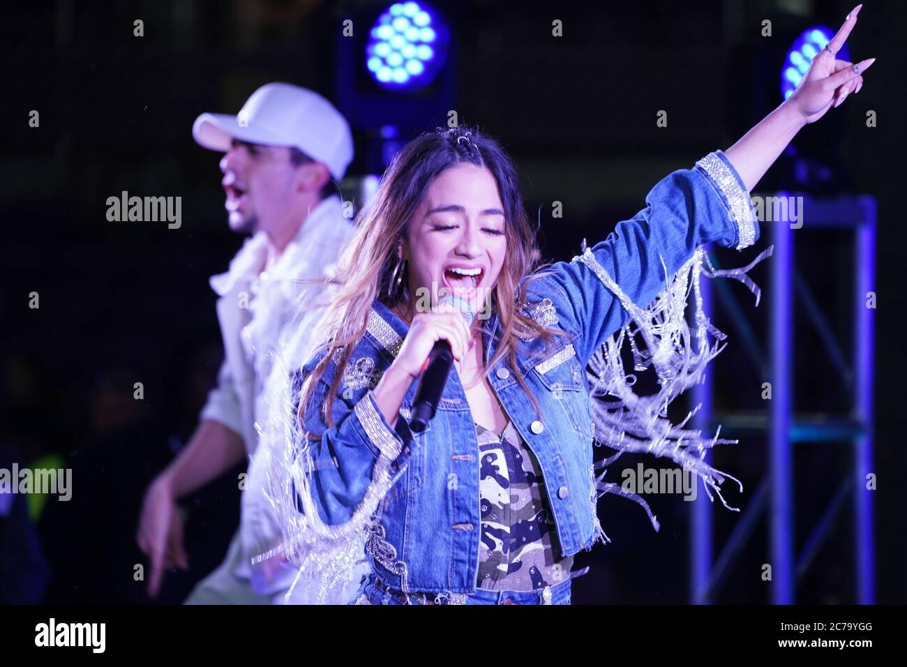 Singer Ally Brooke Post Match Concert Presented by Pepsi at Exploria ...