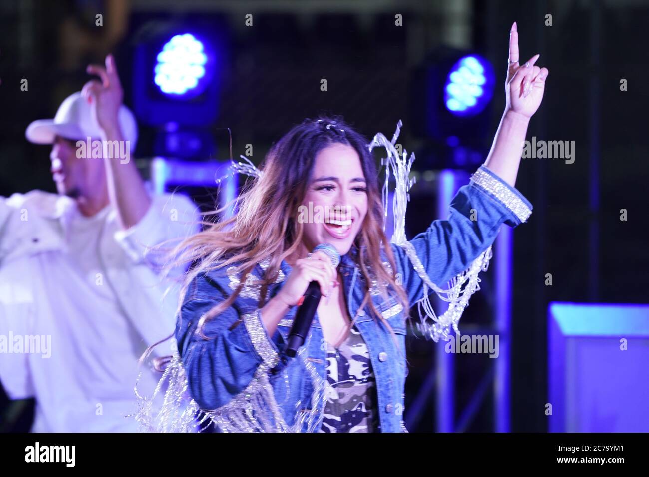 Singer Ally Brooke Post Match Concert Presented by Pepsi at Exploria ...