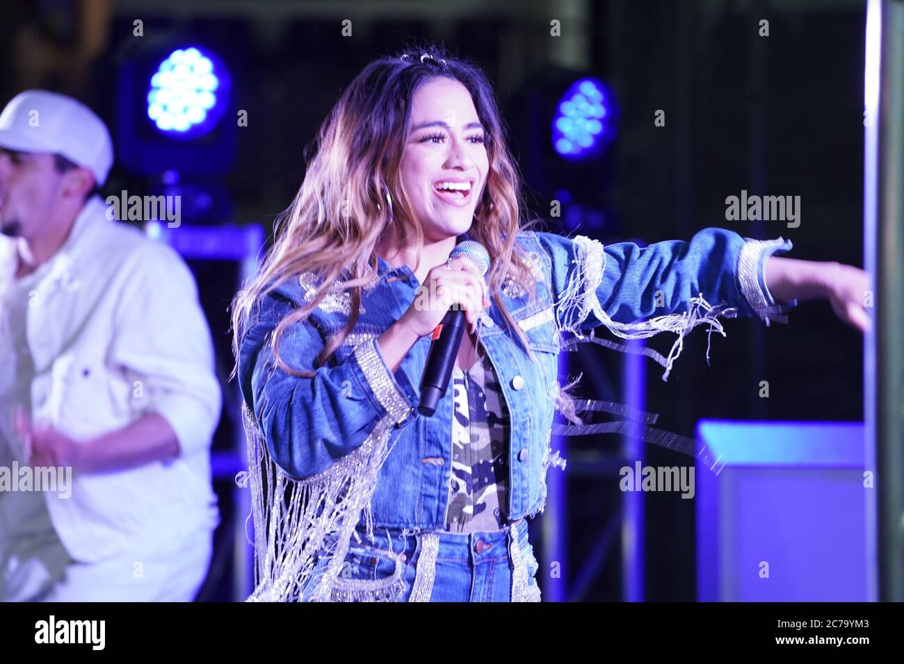 Singer Ally Brooke Post Match Concert Presented by Pepsi at Exploria ...