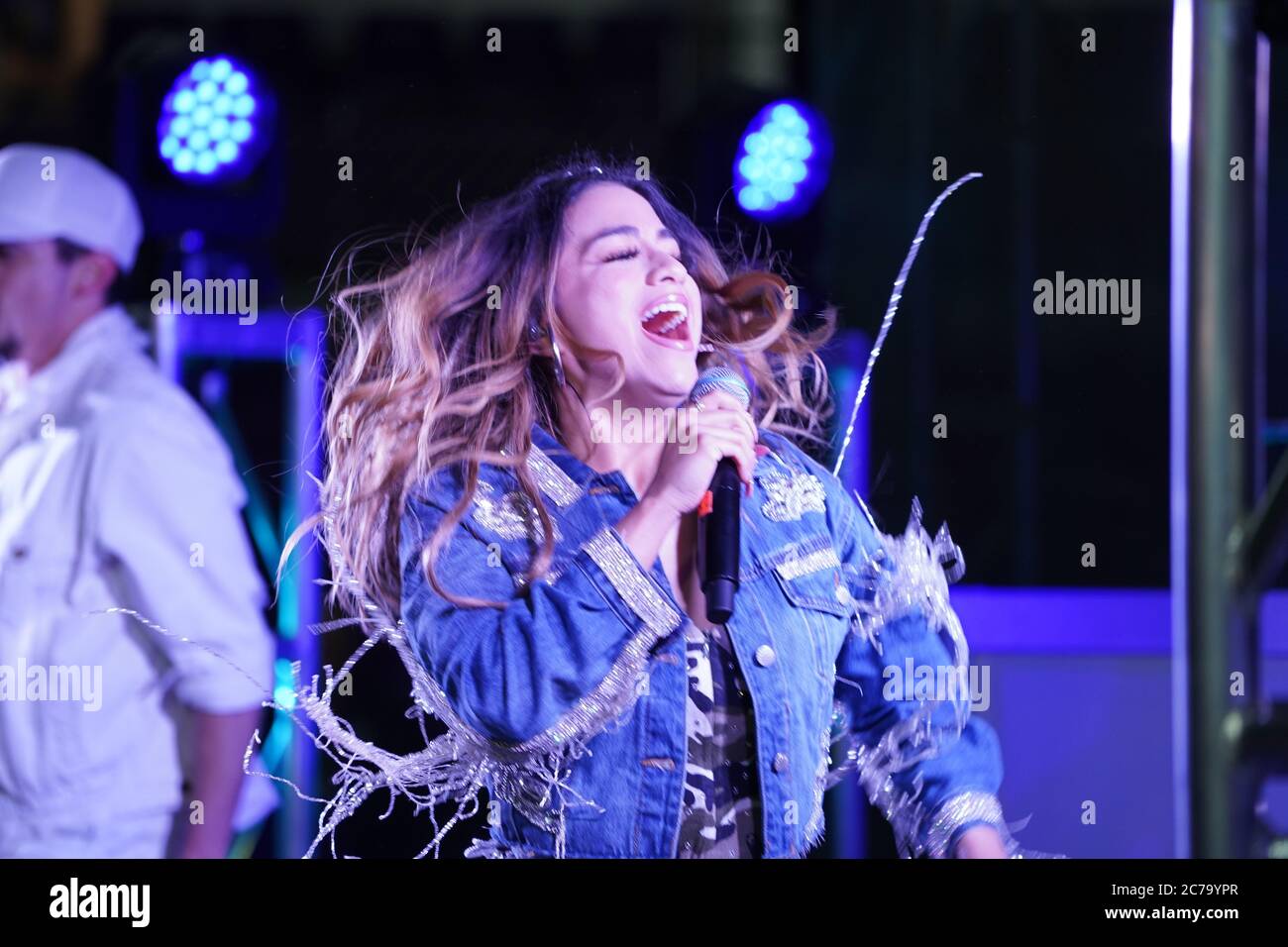 Singer Ally Brooke Post Match Concert Presented by Pepsi at Exploria ...