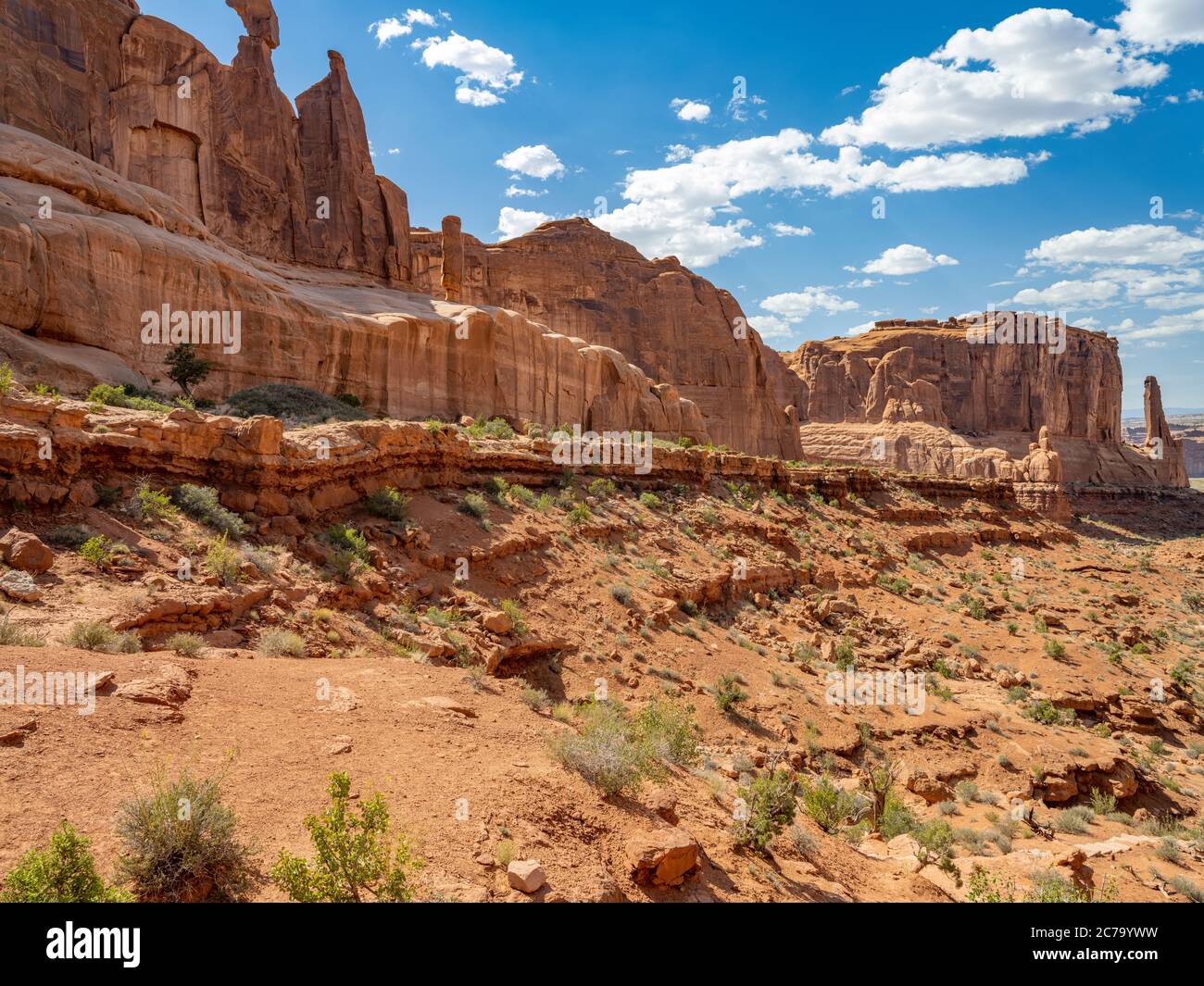 Rock formations arches national park hi-res stock photography and ...