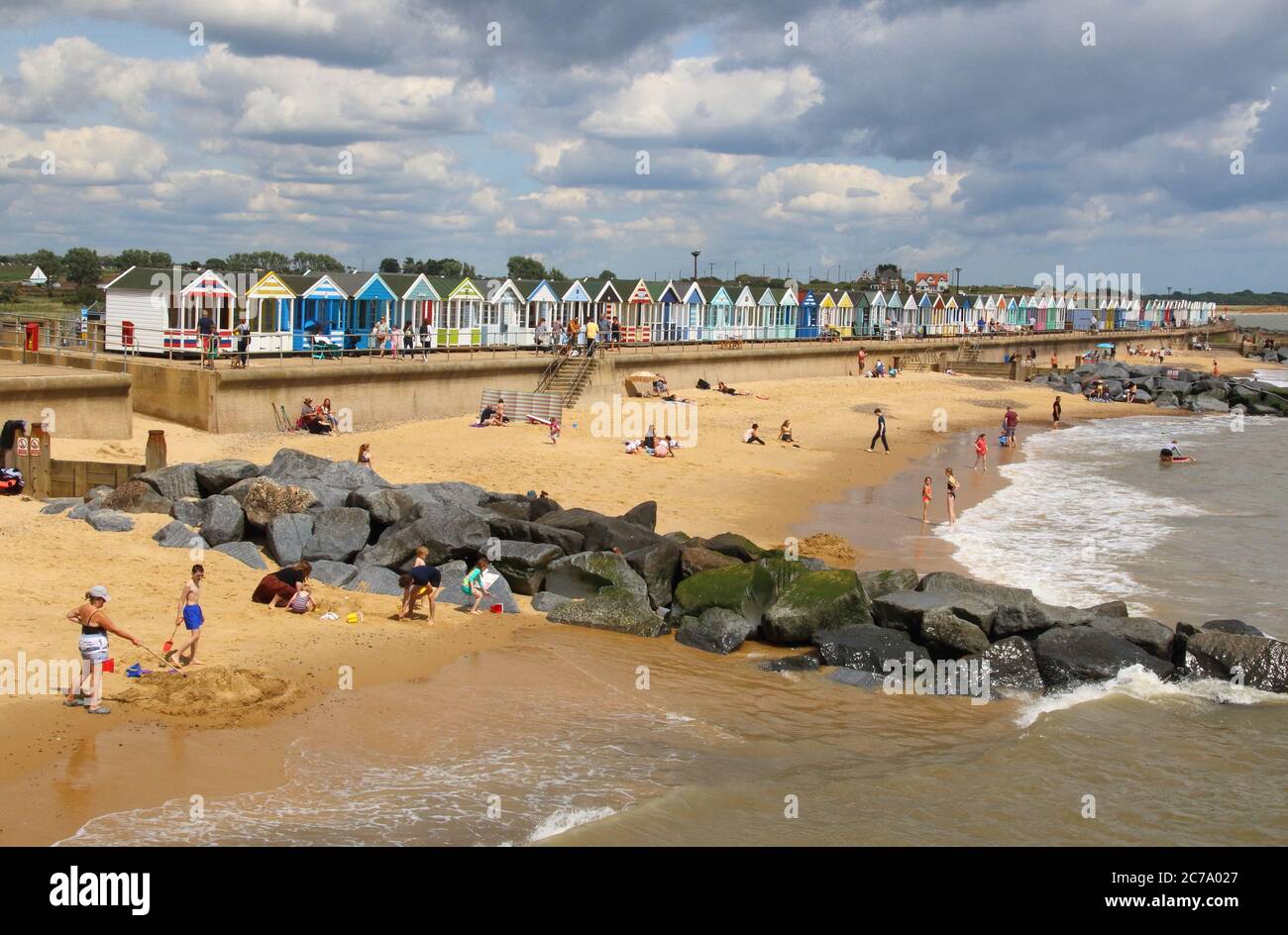 Southwold, UK . Southwold is an English resort town full of an olde ...