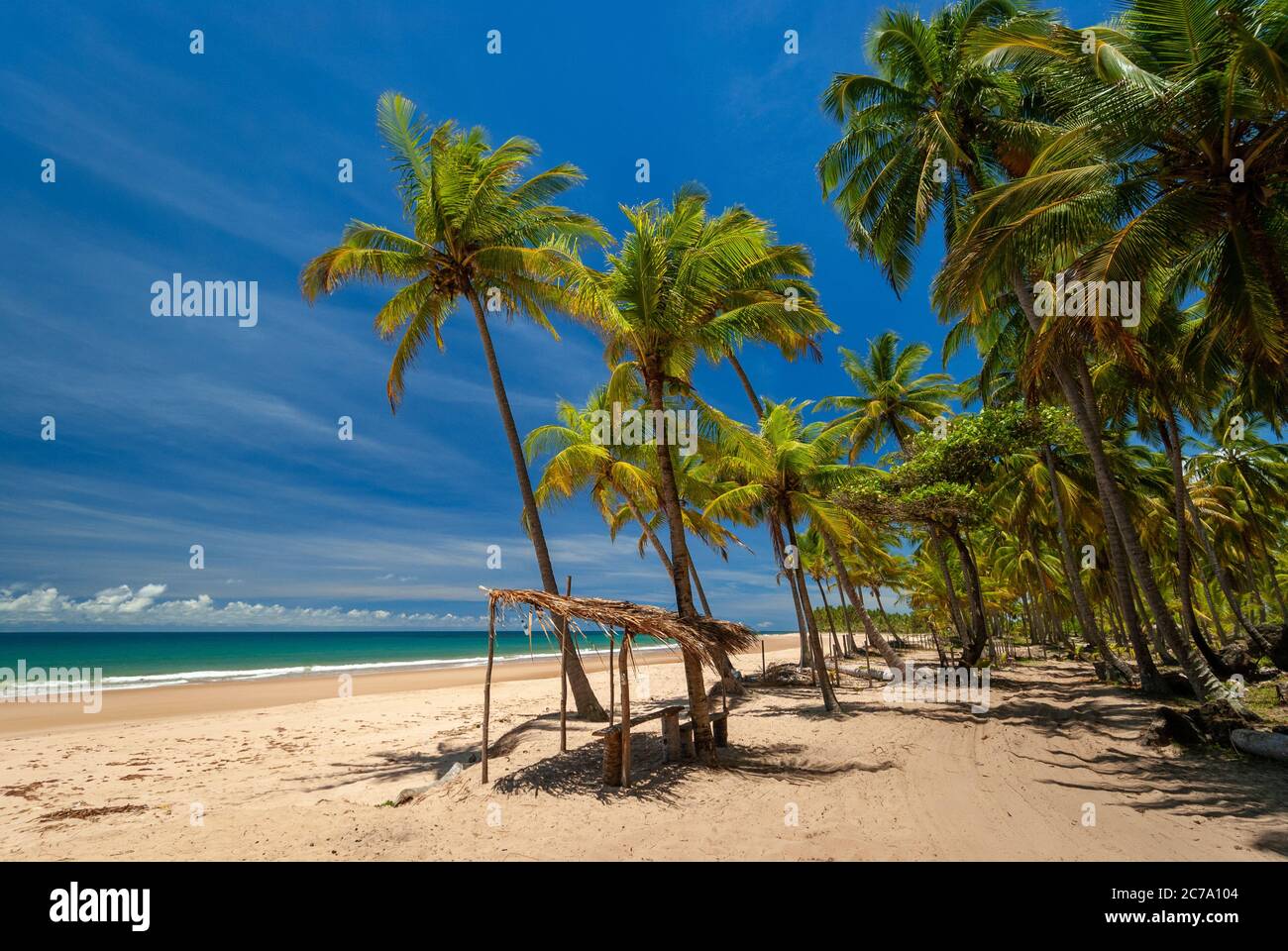 Taipu de Fora Beach, Penisula de Marau, Bahia, Brazil Stock Photo - Alamy