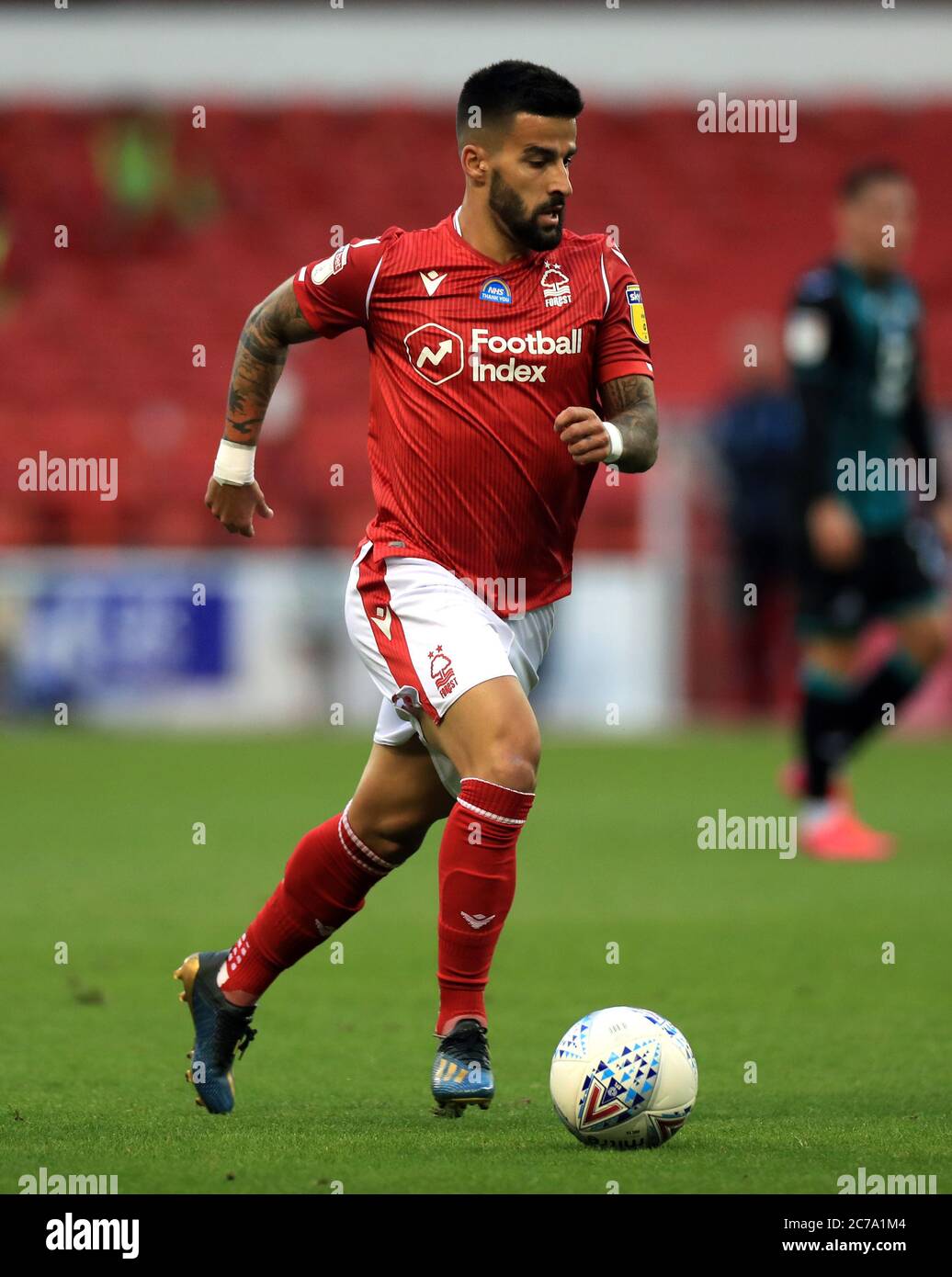 Nottingham Forest's Tiago Silva during the Sky Bet Championship match ...