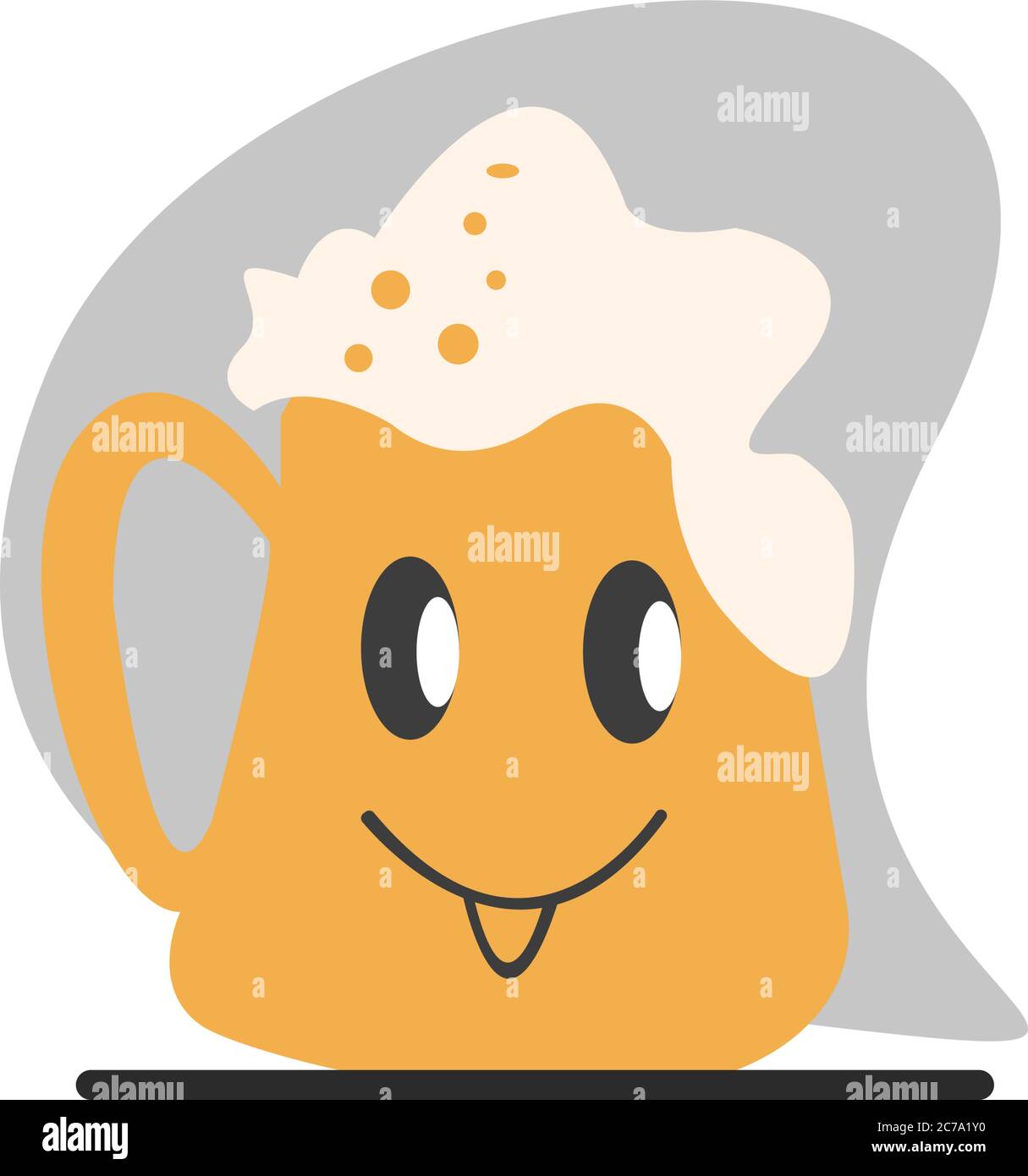 Yellow foam Stock Vector Images - Alamy