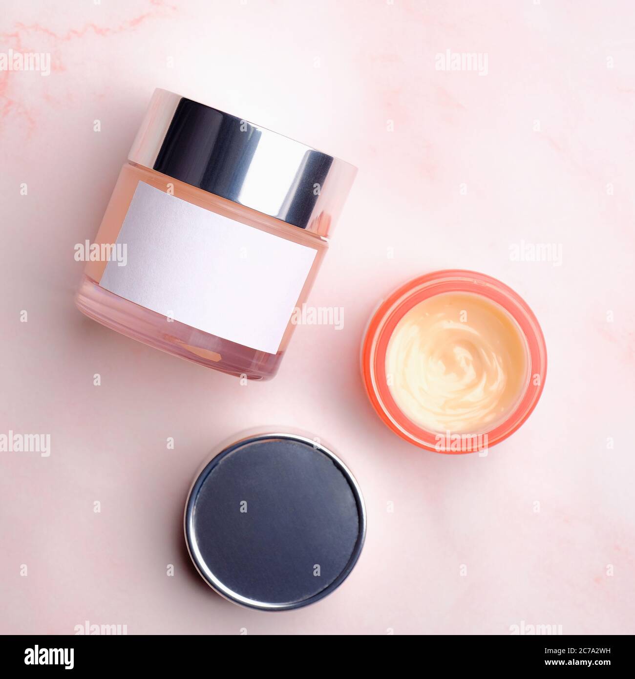 Skincare cosmetics packaging design. Moisturizer cream and lotion on ...