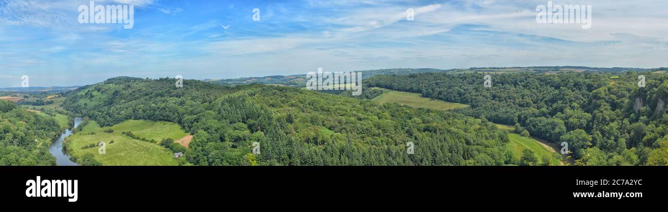 Views of the wye valley hi-res stock photography and images - Alamy