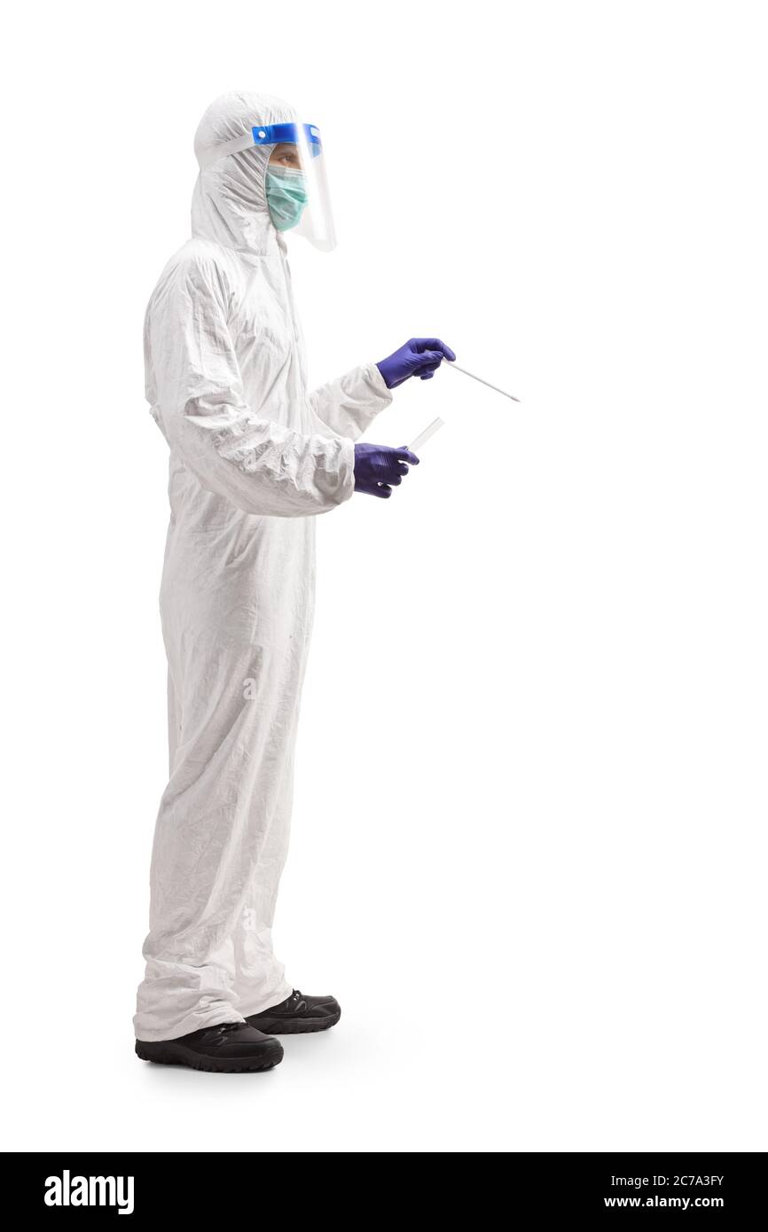 Scientist laboratory suit Cut Out Stock Images & Pictures - Alamy