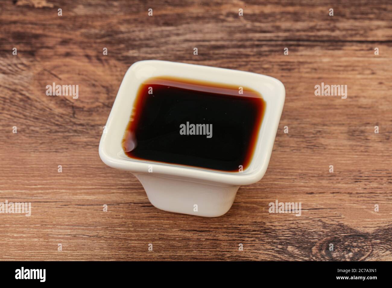 Asian cuisine - soya sauce in the bowl Stock Photo - Alamy