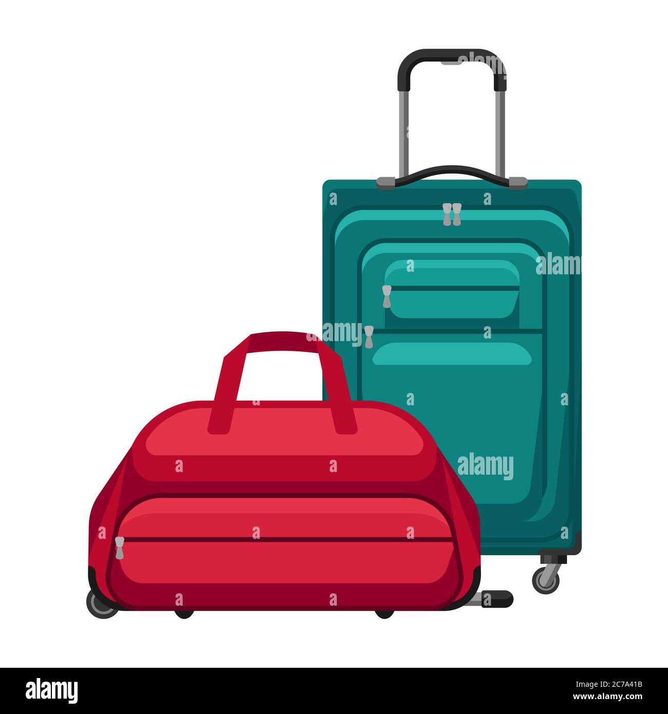 Bag trip Stock Vector Images - Alamy