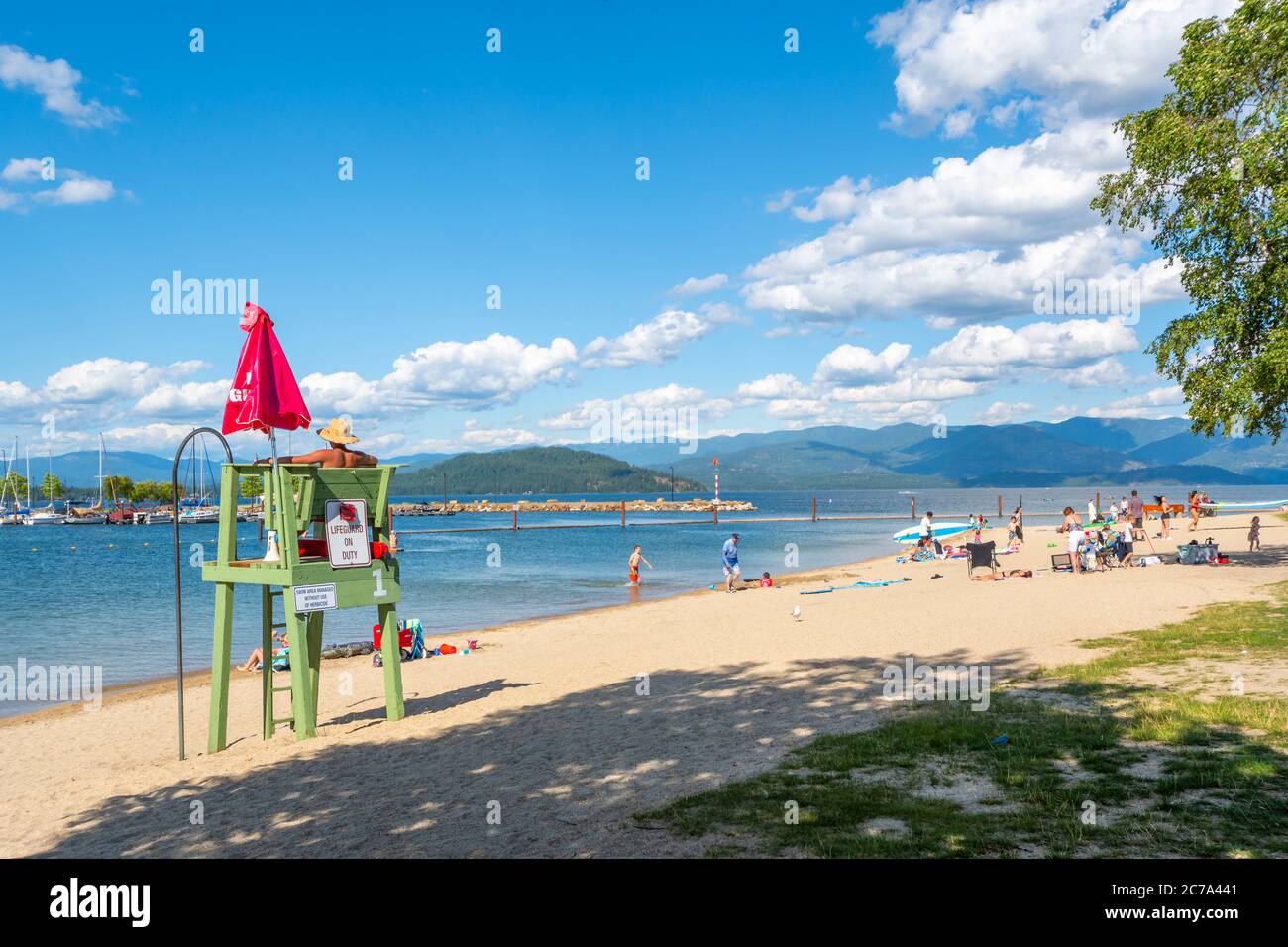 Sandpoint idaho summer hi-res stock photography and images - Alamy
