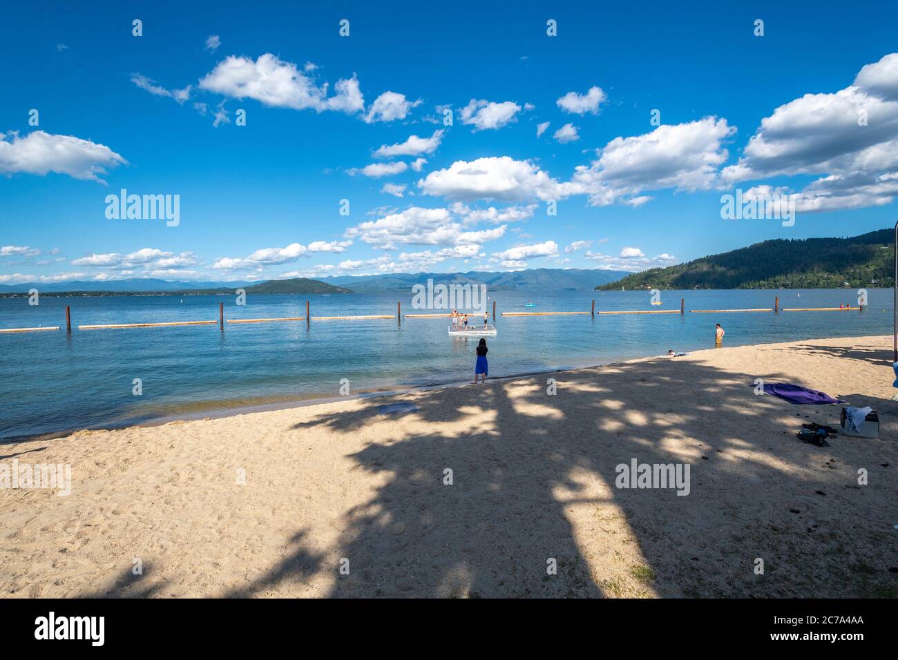 Sandpoint idaho summer hi-res stock photography and images - Alamy