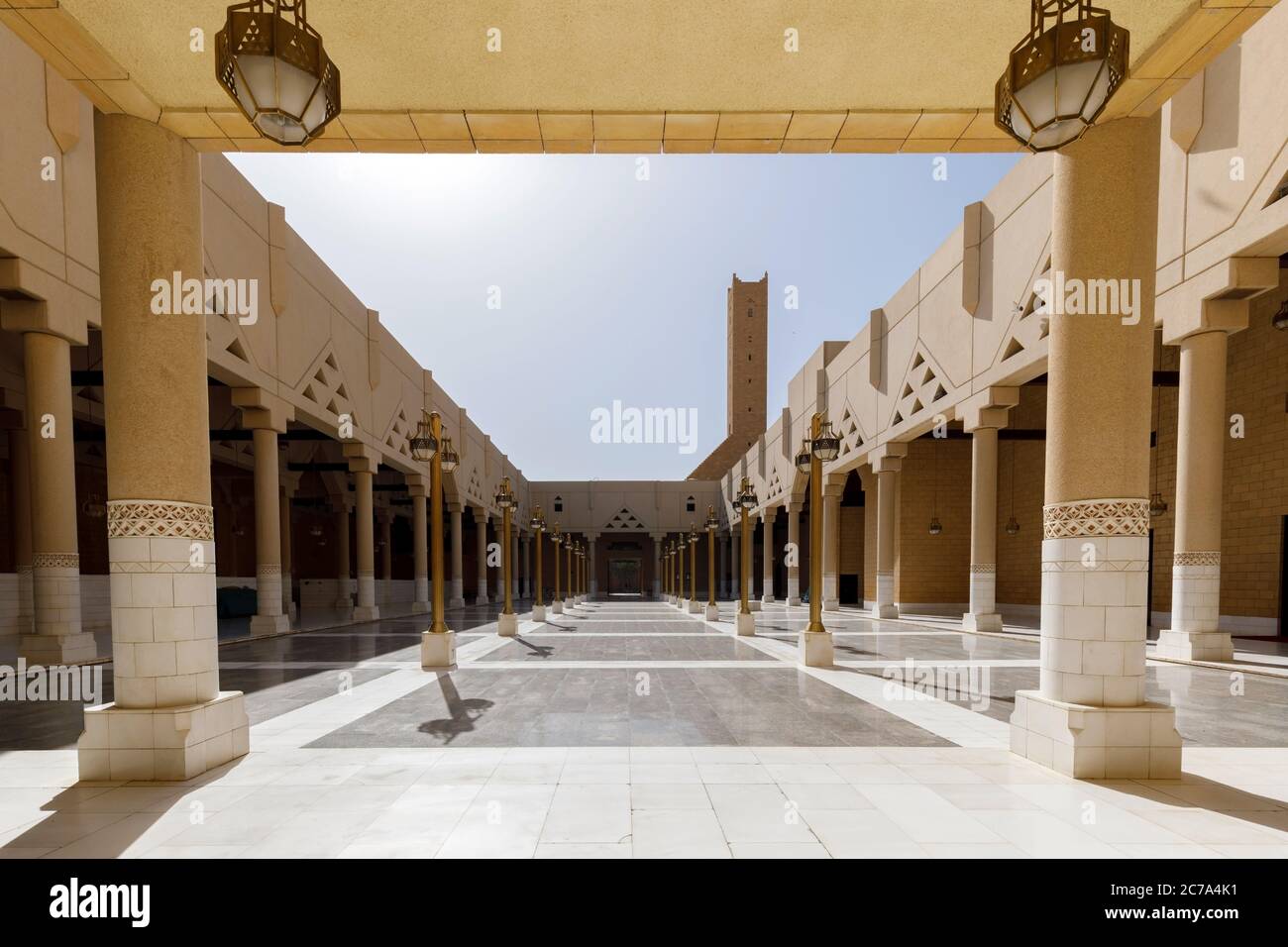 Imam Turki bin Abdullah Mosque near Dira Square in downtown Riyadh in ...