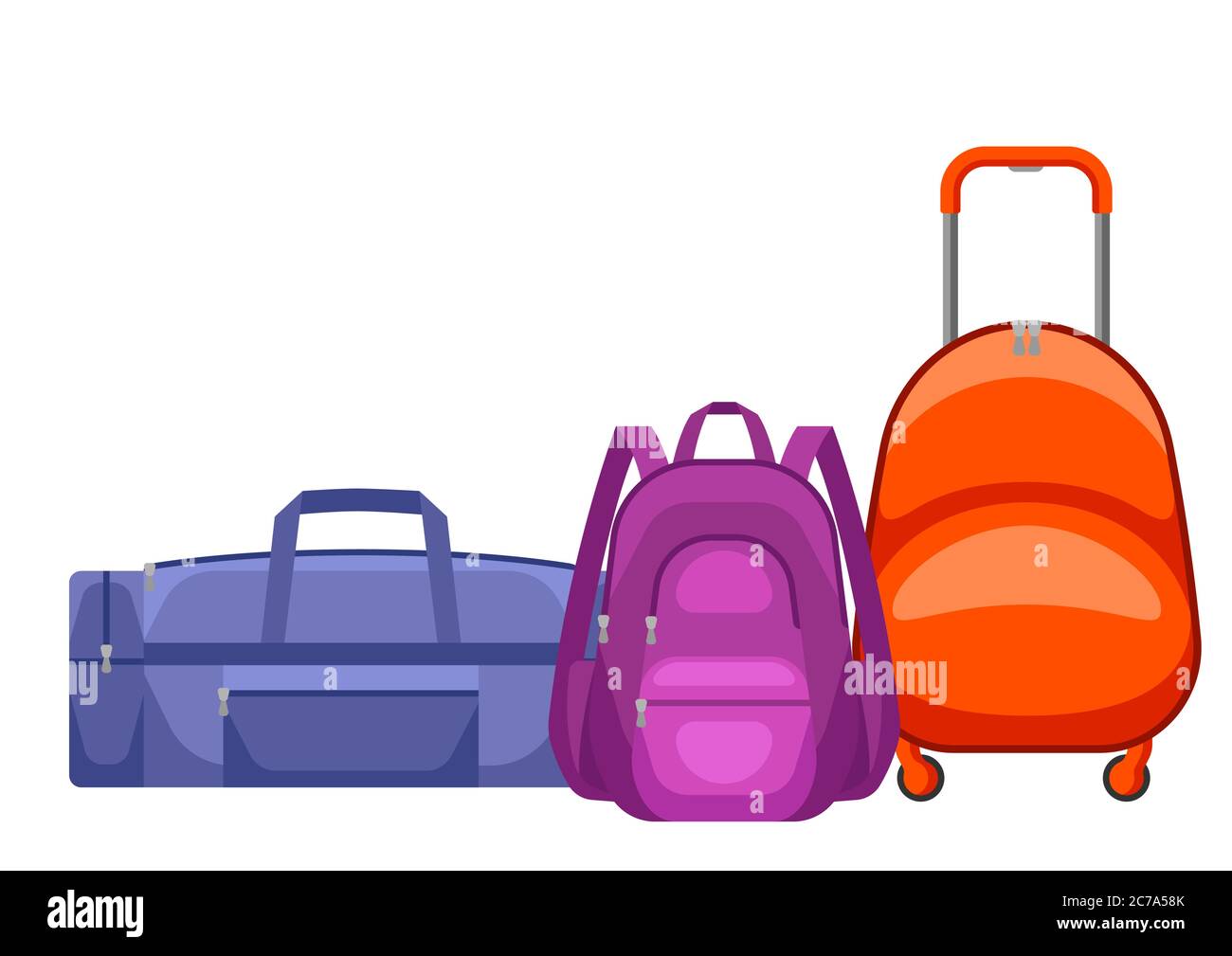 Female traveler packing suitcase Cut Out Stock Images & Pictures - Alamy