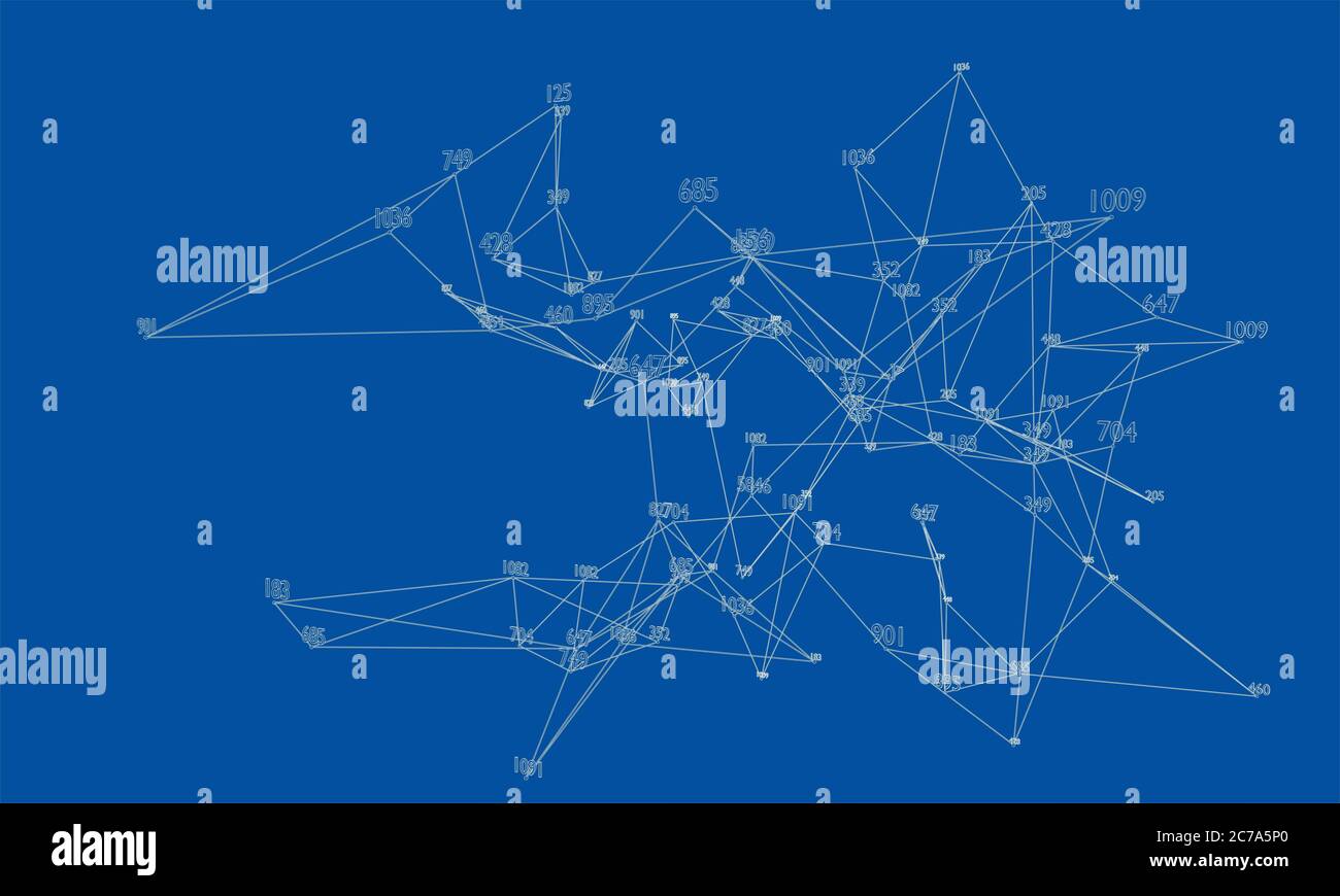 Abstract word cloud Outline Stock Photo - Alamy