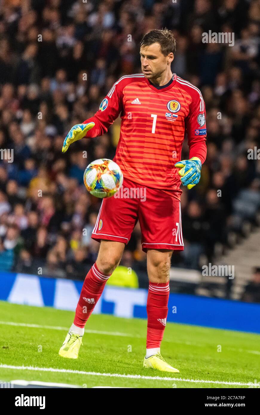 Glasgow, Scotland, United Kingdom – September 6, 2019. Scotland ...