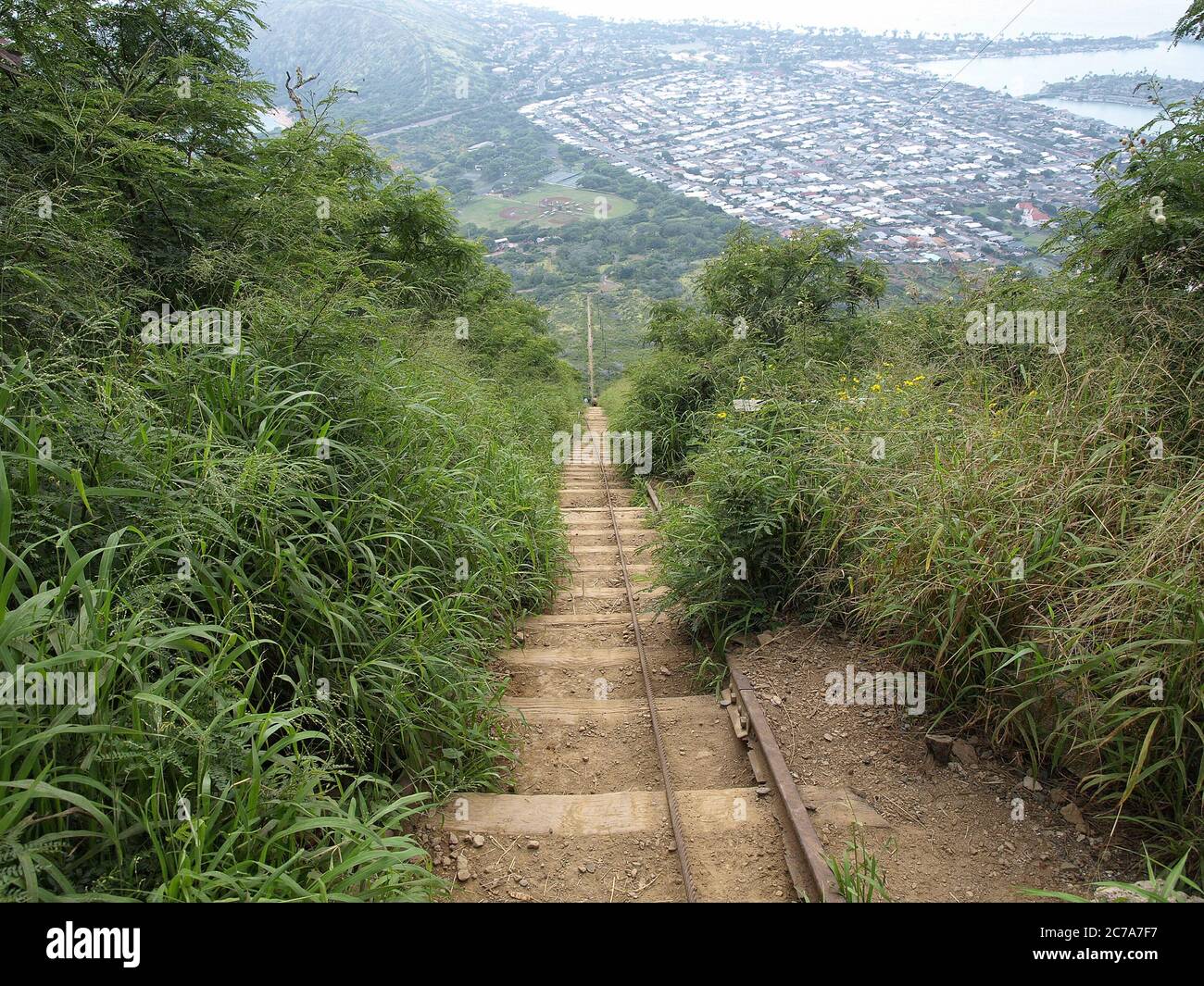 Koko head stairs hi-res stock photography and images - Alamy