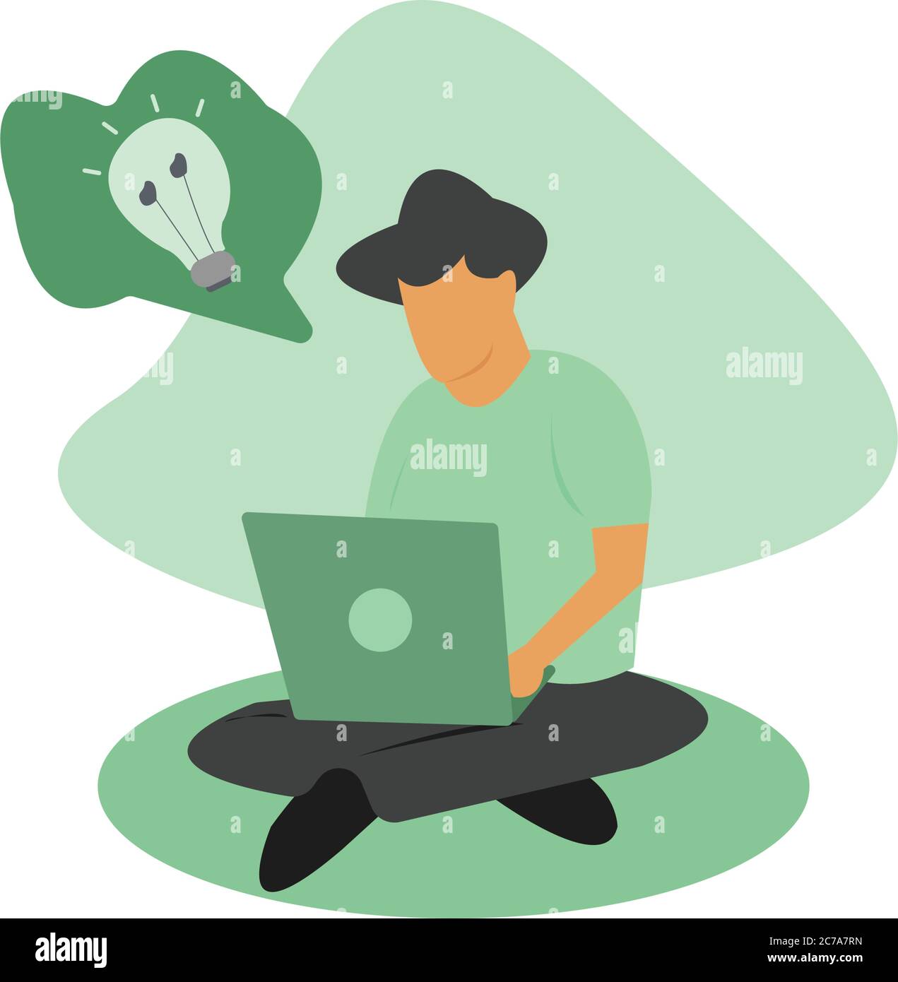 Worker character hi-res stock photography and images - Alamy