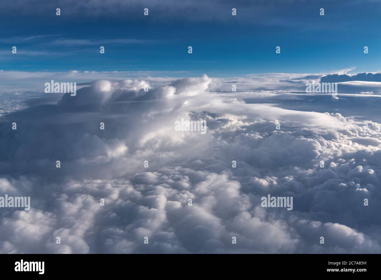 Cloud Formations in the Blue Sky Stock Photo - Alamy
