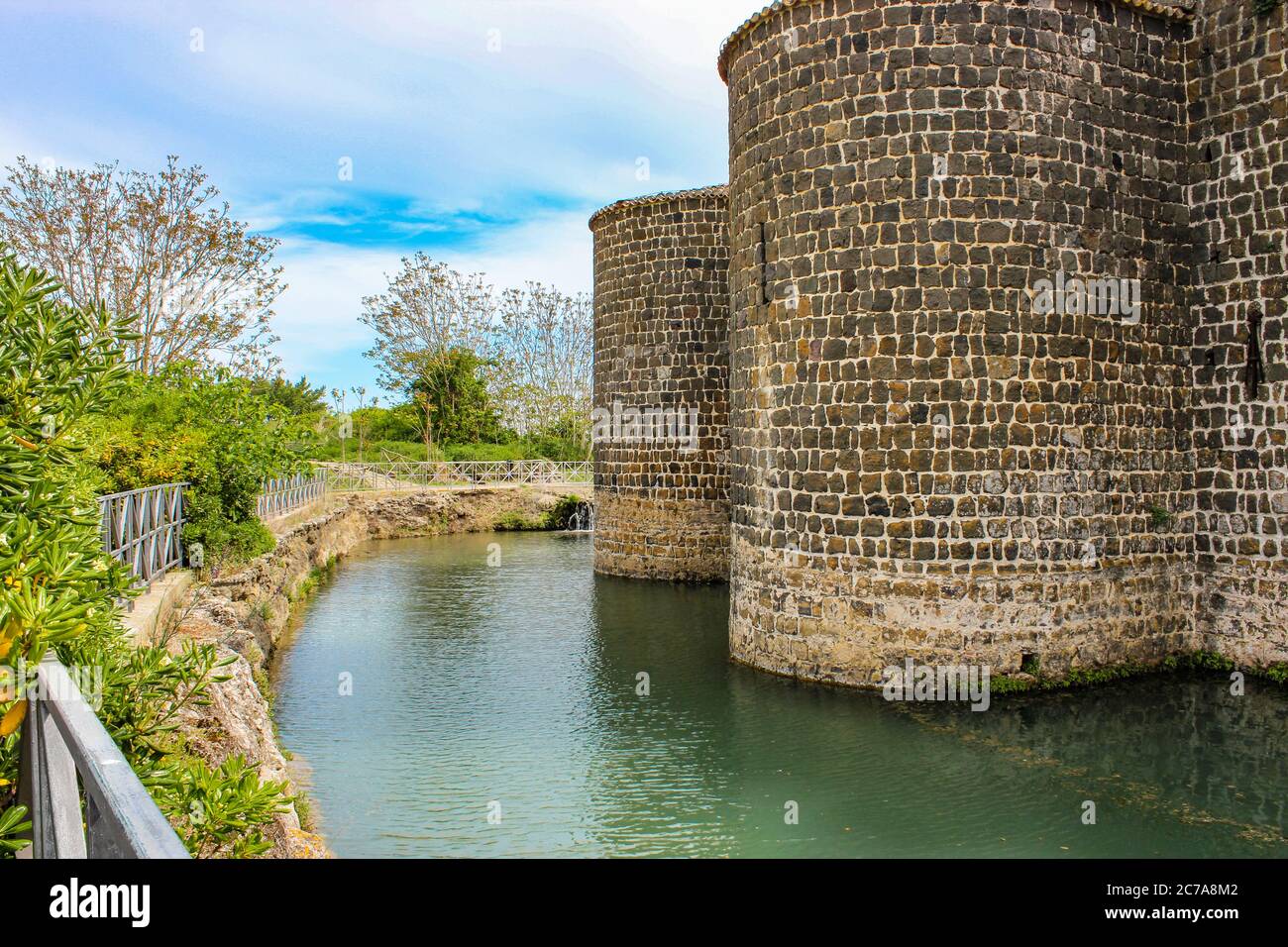 The Etruscan natural and archaeological park of Vulci, in the province ...