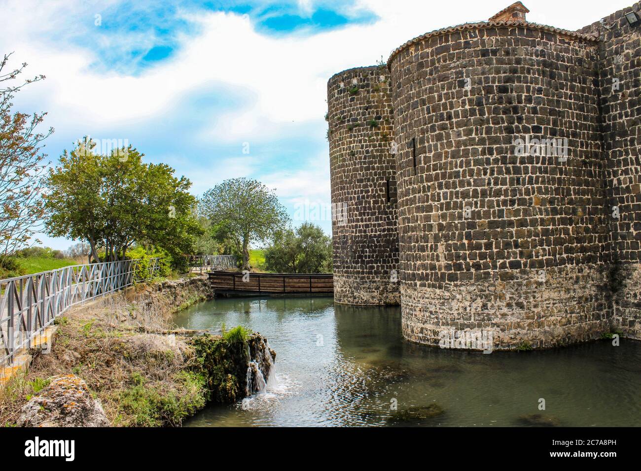 The Etruscan natural and archaeological park of Vulci, in the province ...