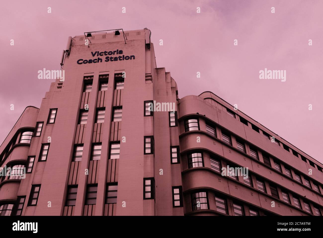 Victoria Bus Station Stock Photo - Alamy