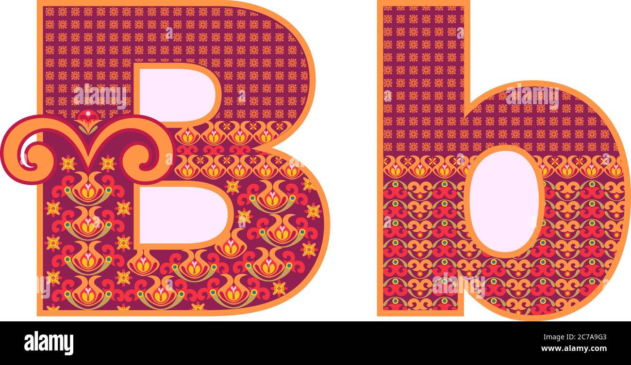 Abstract letter b hi-res stock photography and images - Alamy