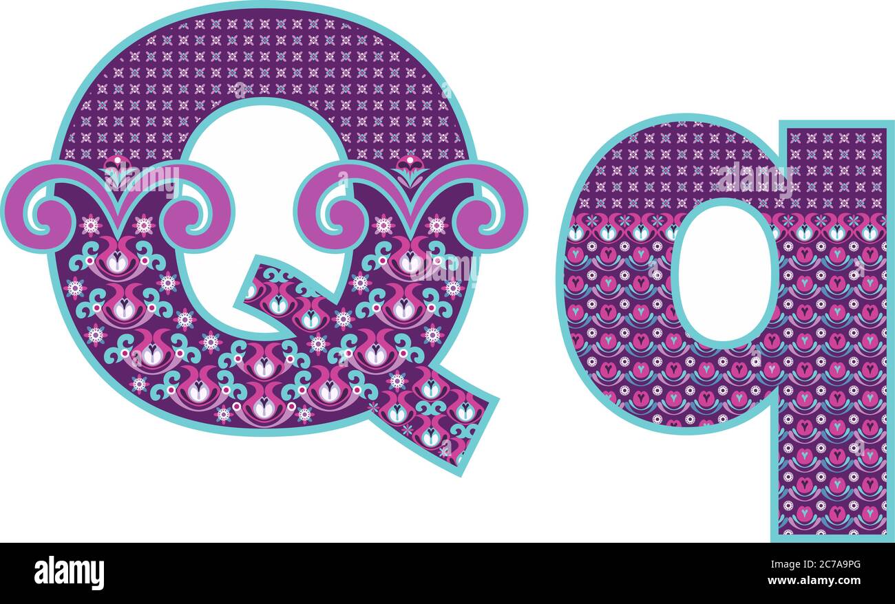 Cartoon Letter Q High Resolution Stock Photography and Images - Alamy