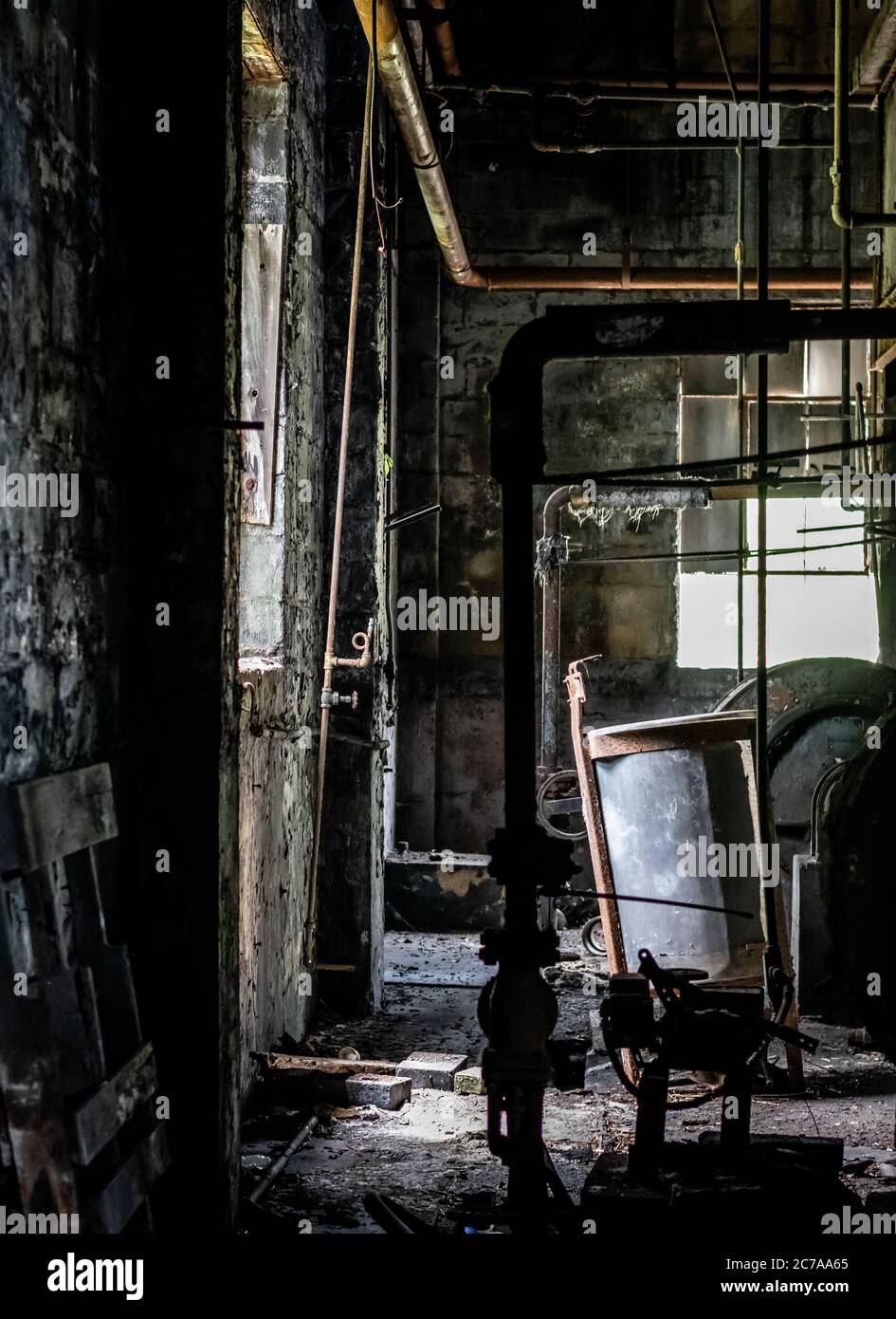 brushy mountain state penitentiary view inside distillery at Tennessee ...