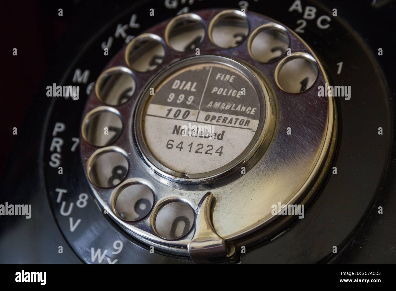 Vintage gpo telephone dial hi-res stock photography and images - Alamy