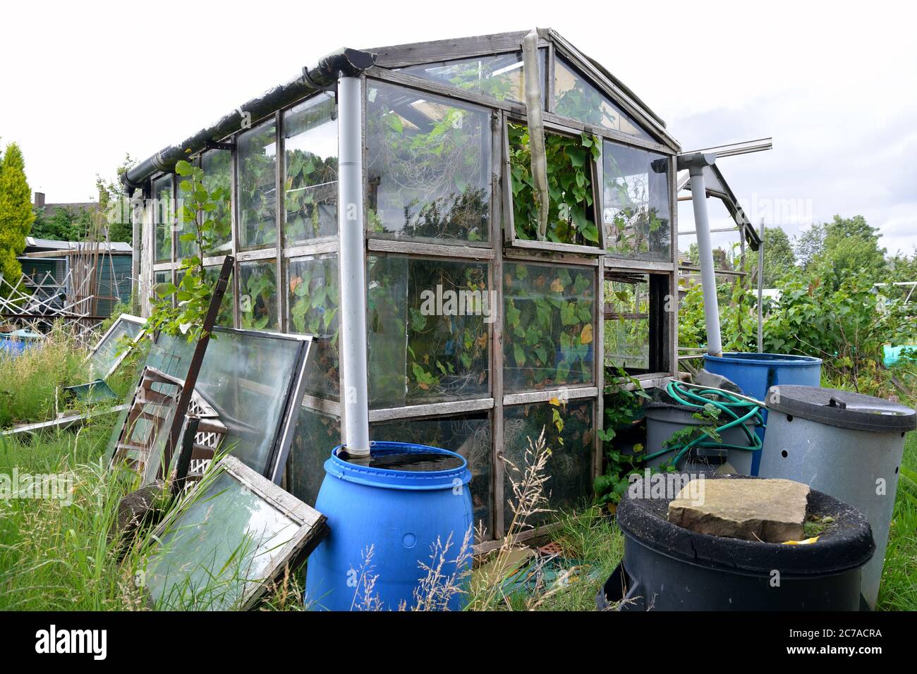 Rundown greenhouse hi-res stock photography and images - Alamy