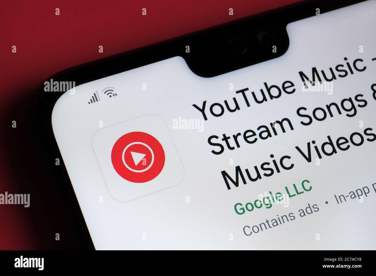 Youtube music application hi-res stock photography and images - Alamy