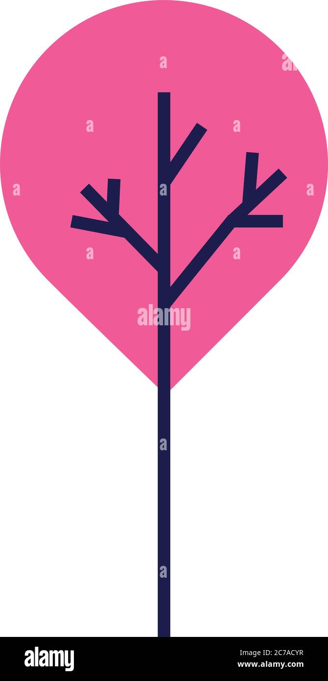 pink tree design, Nature plant summer season environment natural and ...