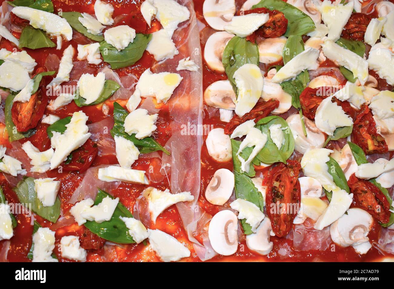 Crispy thin Italian pizza mastered by chefs with years of dough ...