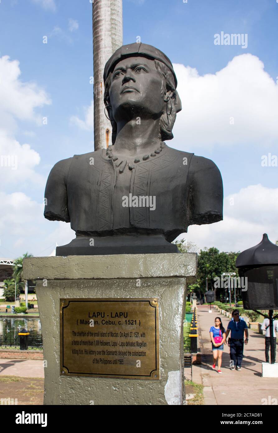 Monument lapu lapu hi-res stock photography and images - Alamy