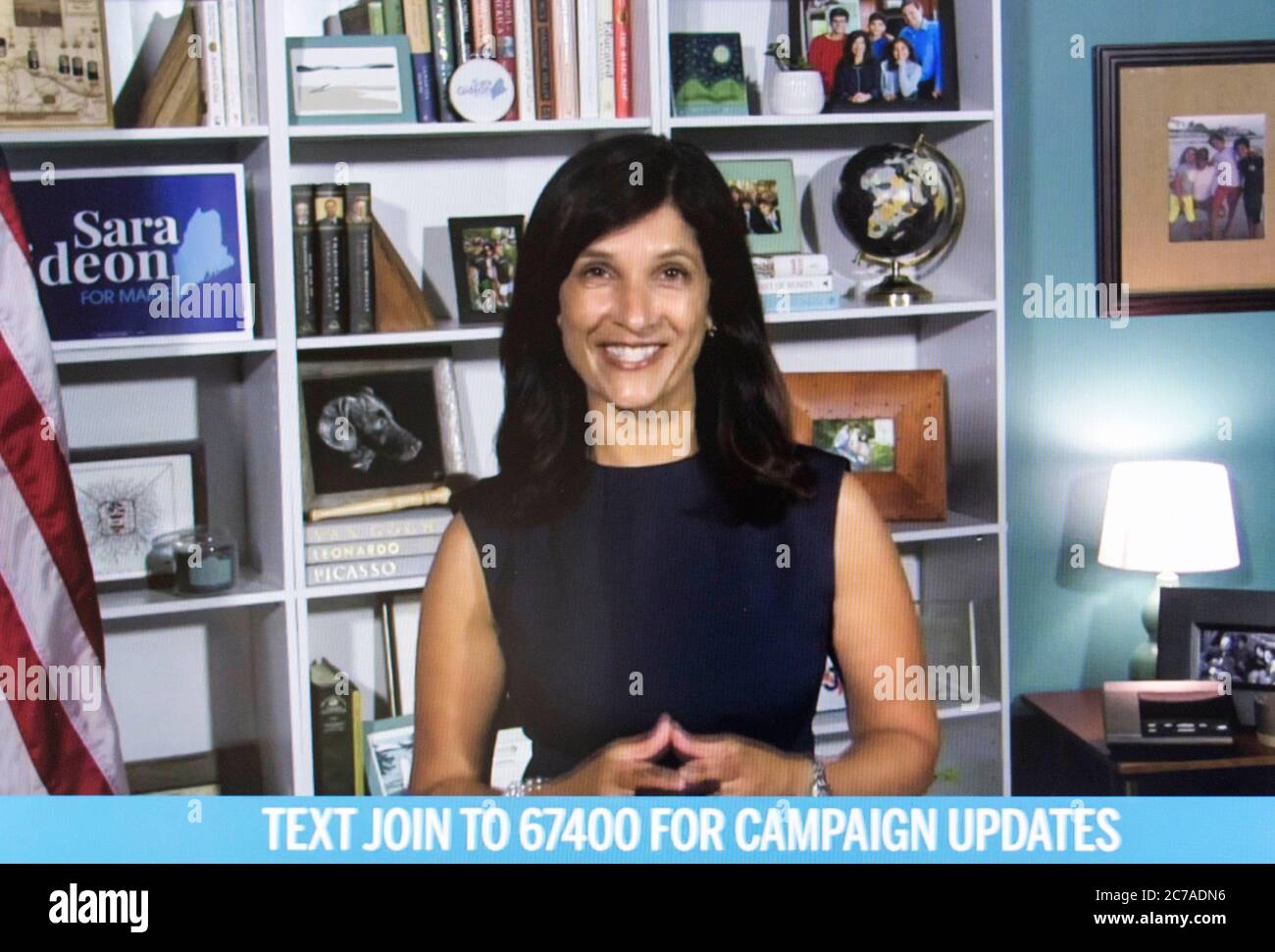 Sara gideon hi-res stock photography and images - Alamy