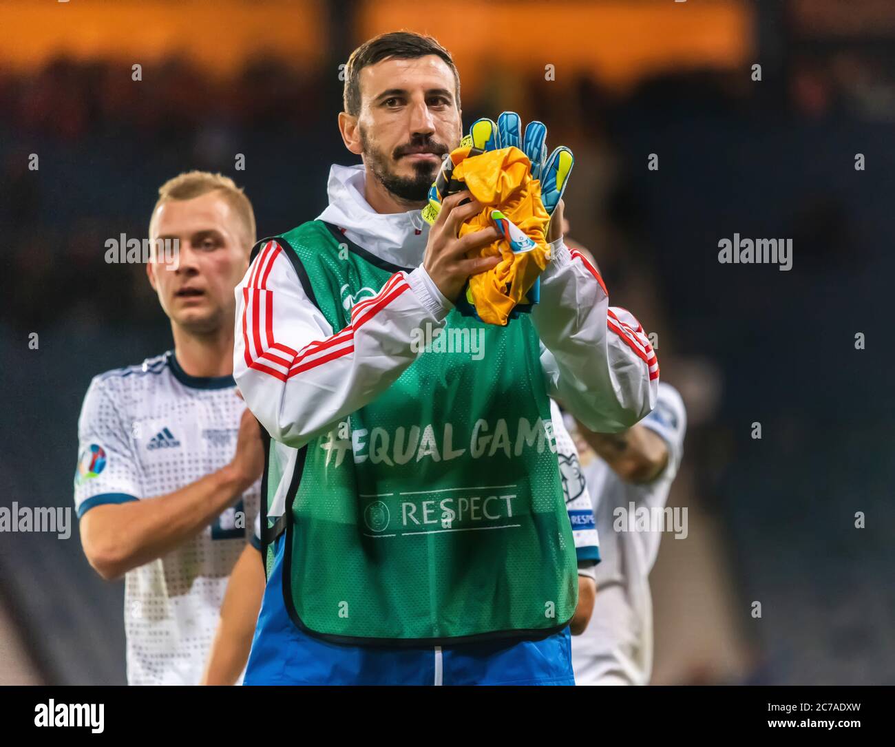 Russian national soccer team goalkeeper hi-res stock photography and ...