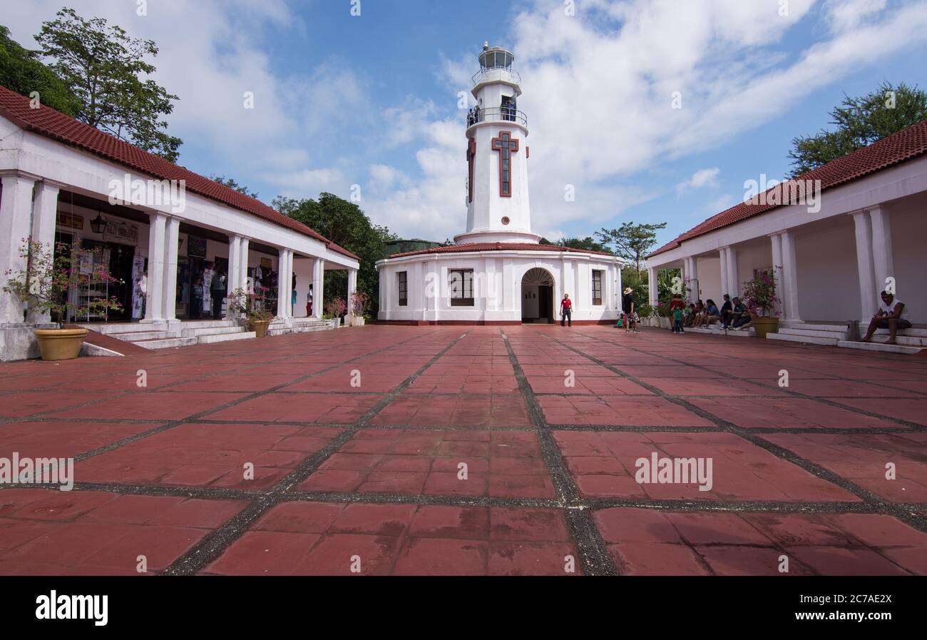 Corregidor Island, Philippines - December 31, 2016: Spanish lighthouse ...