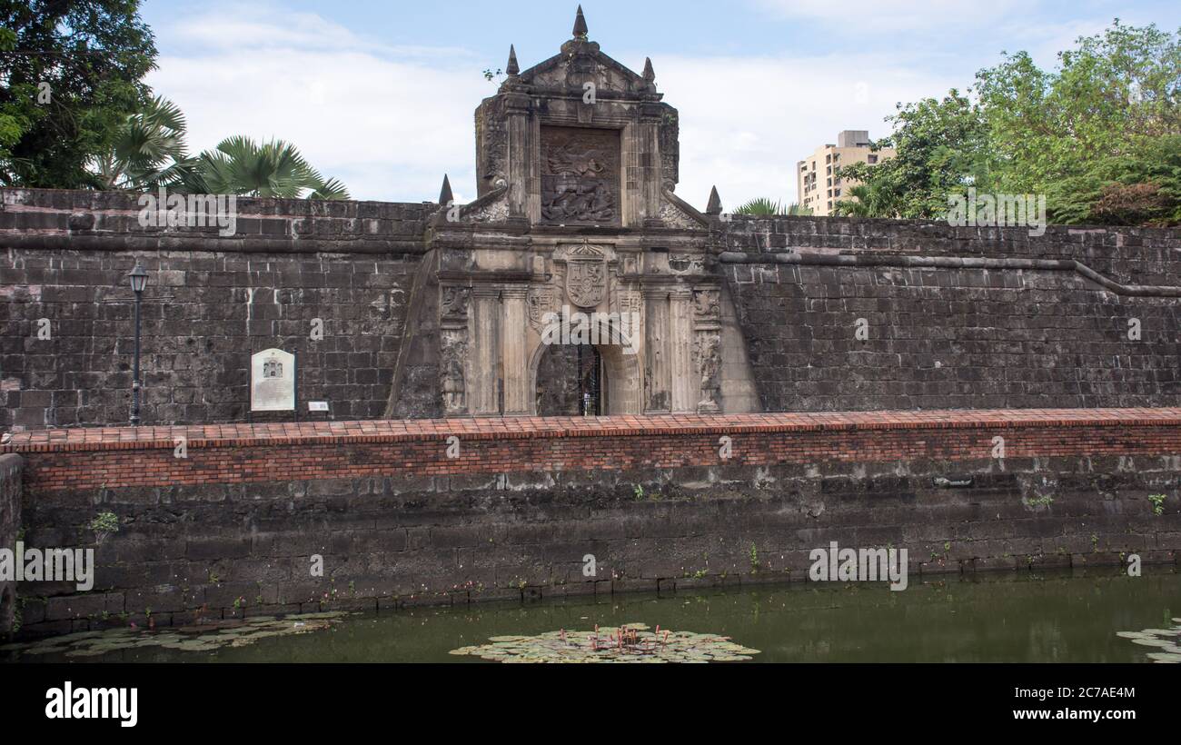 Fort santiago gate intramuros manila hi-res stock photography and ...