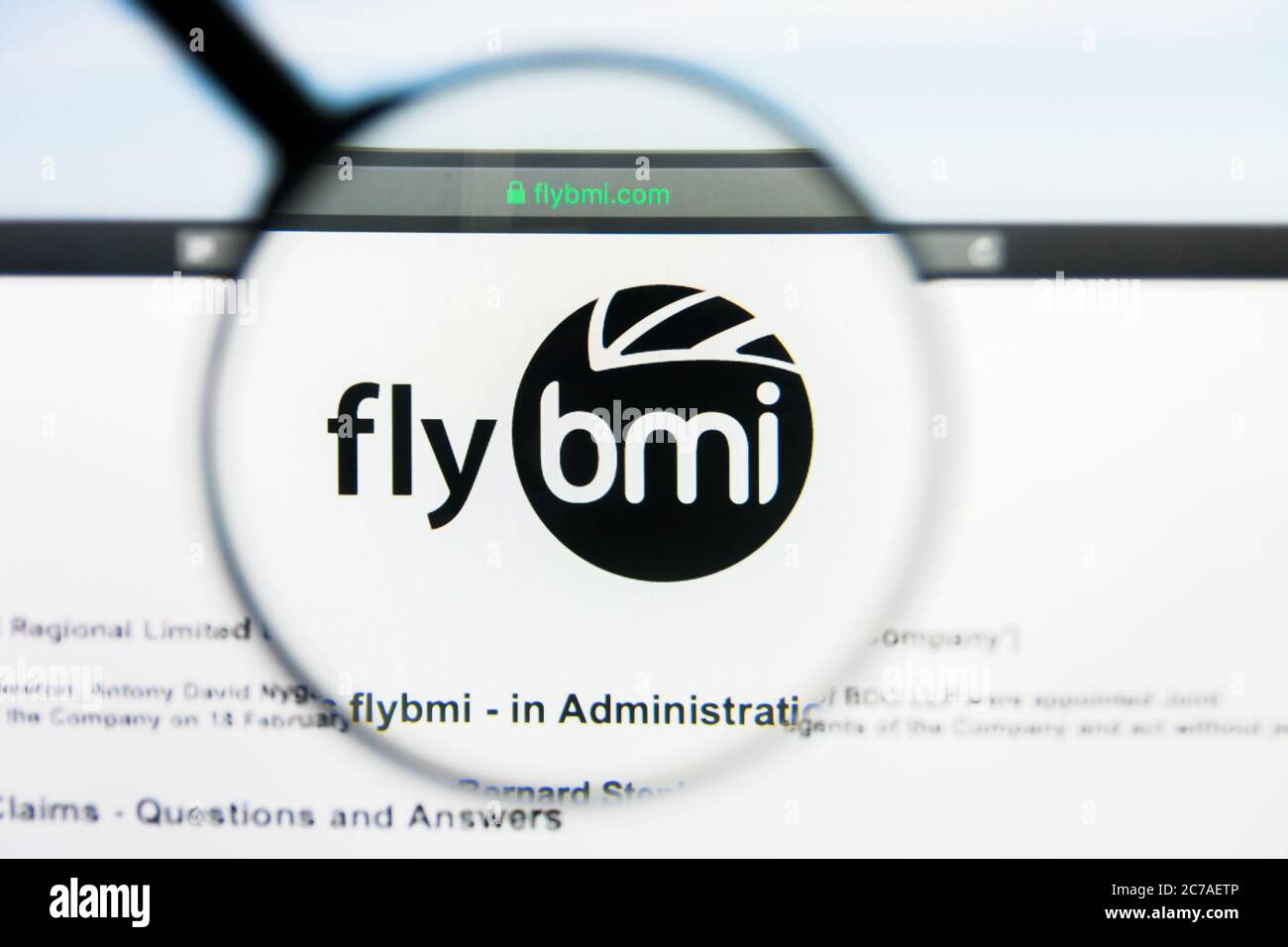 Los Angeles, California, USA - 21 March 2019: Illustrative Editorial of ...